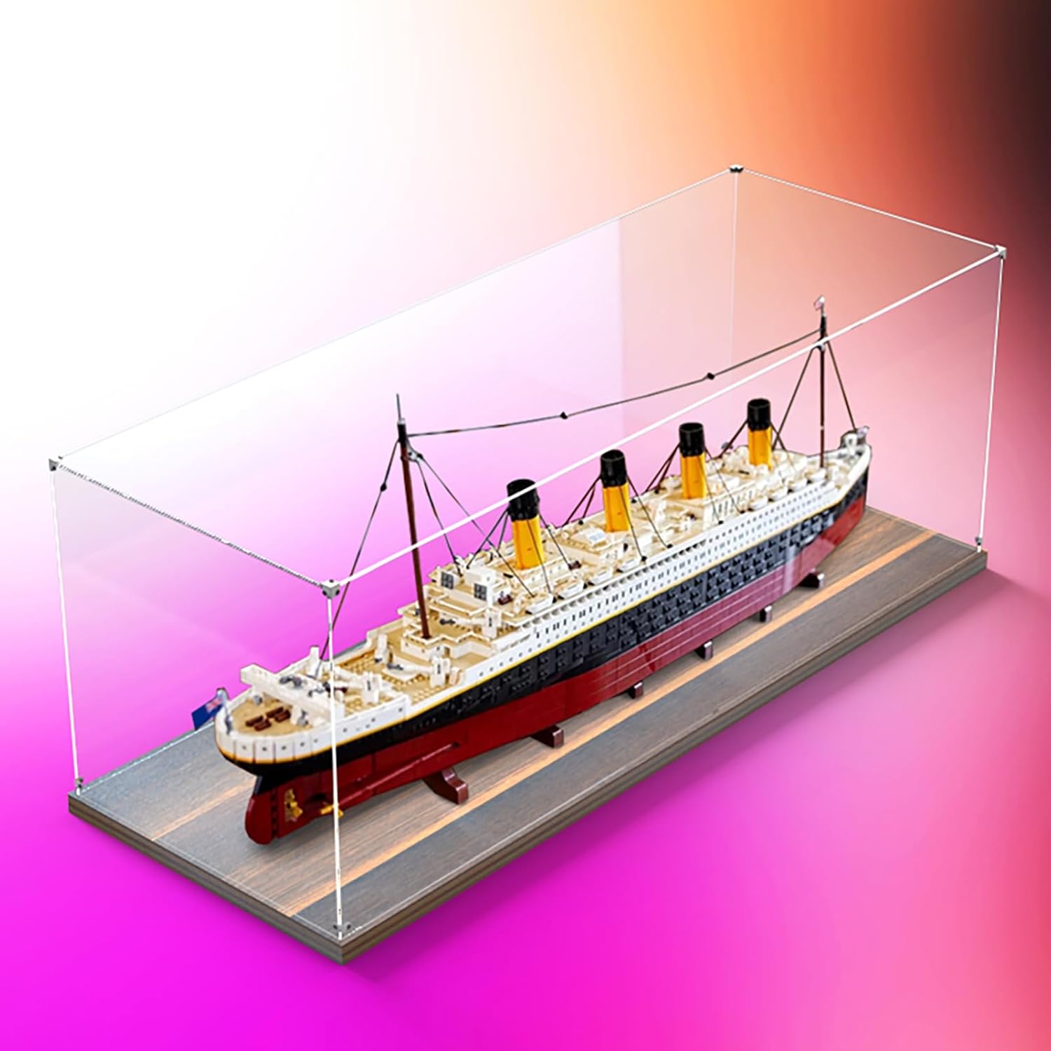 Amazon.com: Acrylic Display Box Compatible with LEGO 10294 Titanic ...
