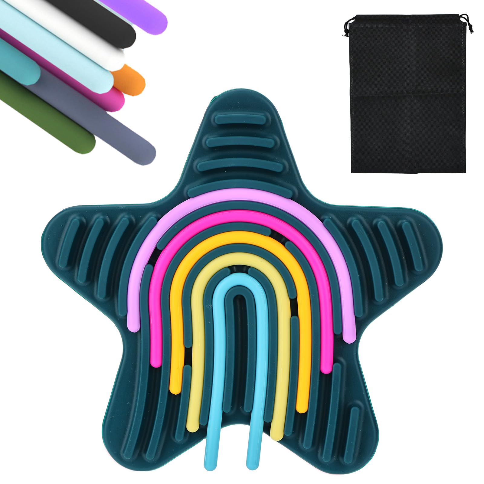 Amazon.com: Sensory Activity Board for Adults,Pentagram Double Side ...
