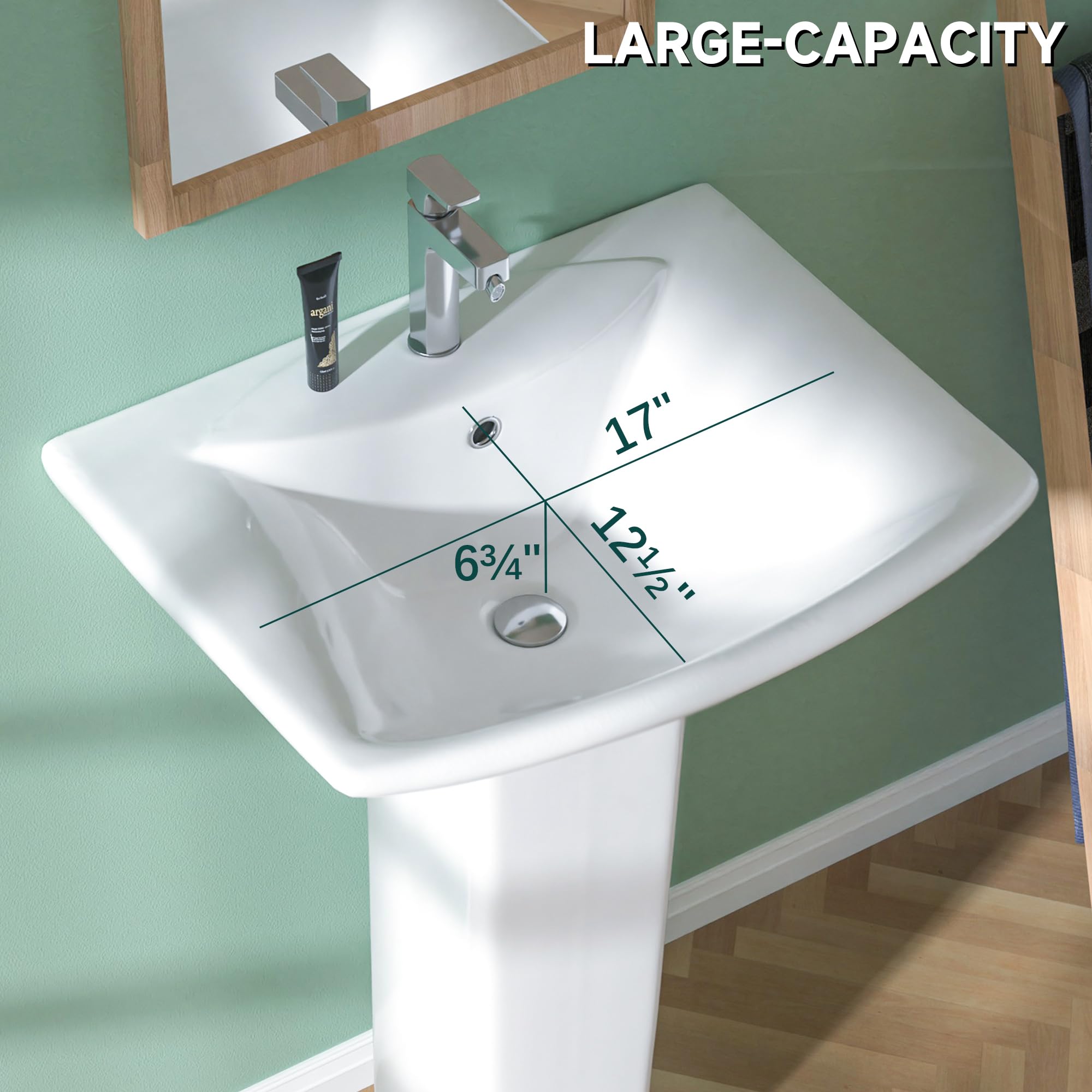 Emma Pedestal Sink Modern Bathroom Sinks By Bissonnet Modern Pedestal