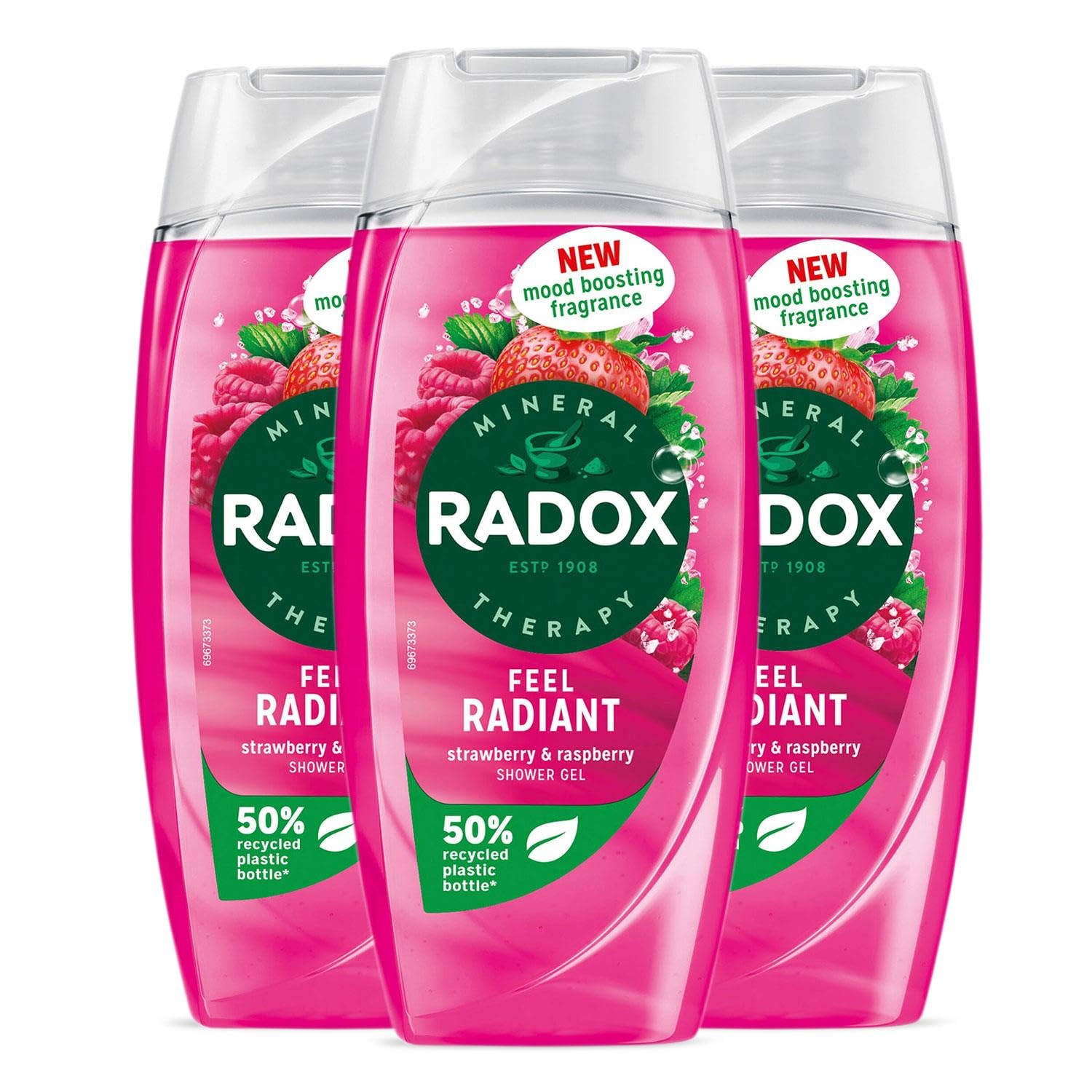 Radox Mineral Therapy Shower Gel Feel Radiant with Nature Inspired Mood ...