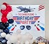 Amazon.com: 52Pcs Fighter Jet Birthday Party Decorations, Air Force ...