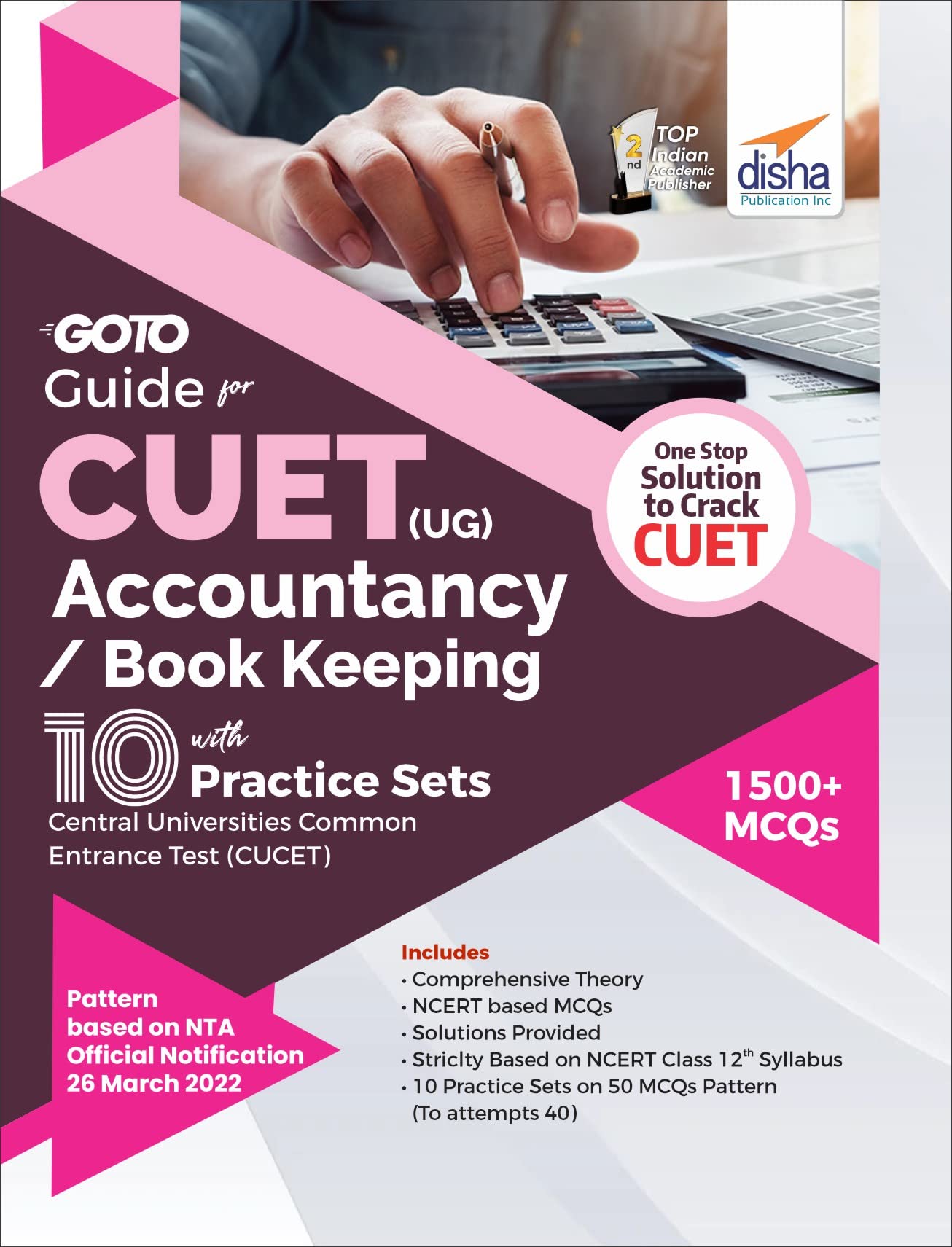 Go To Guide for CUET (UG) Accountancy/ Book Keeping with 10 Practice ...