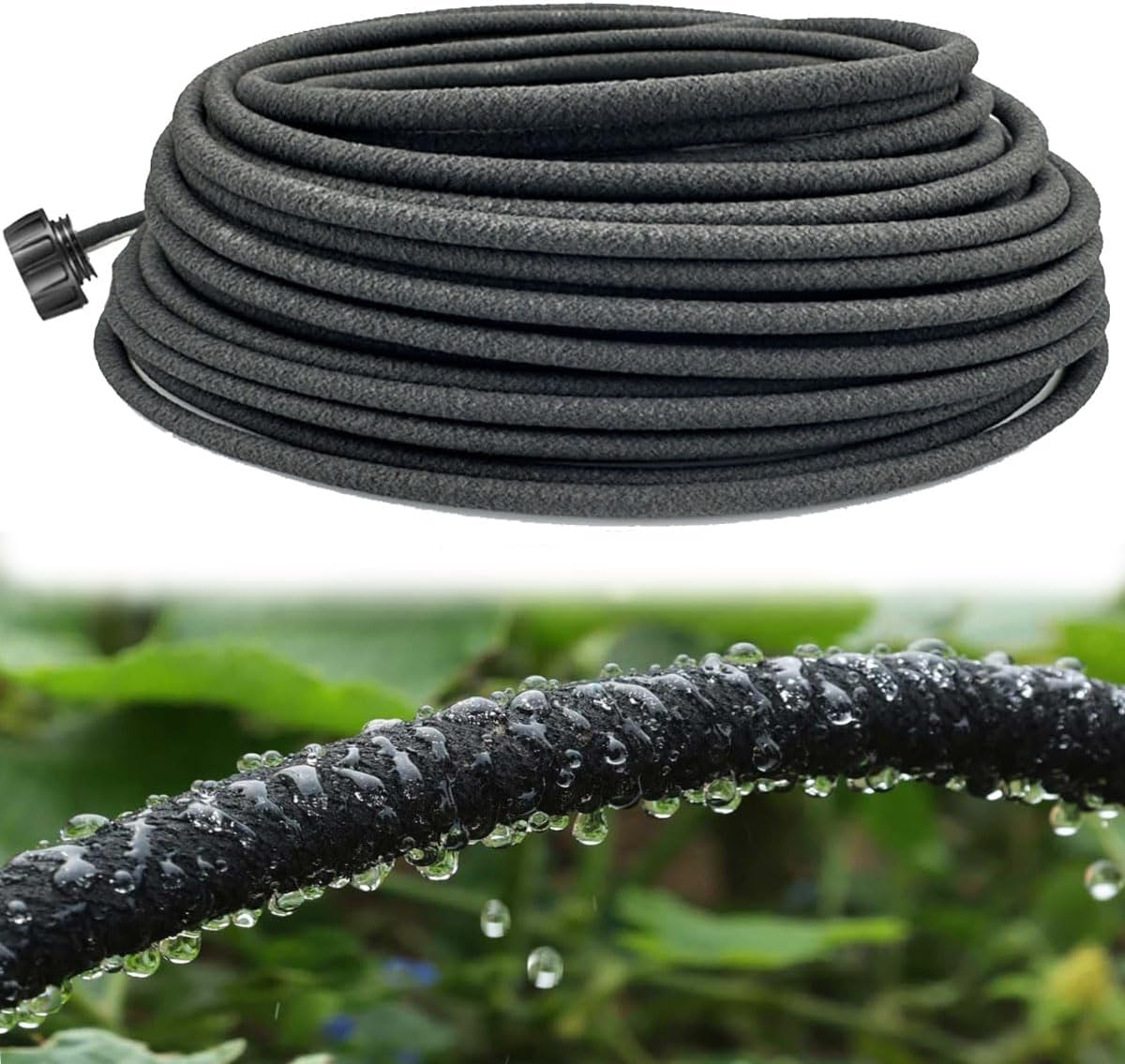 1/4 Inch Soaker Hose for Garden 100ft Soaker Irrigation Drip Hose ...