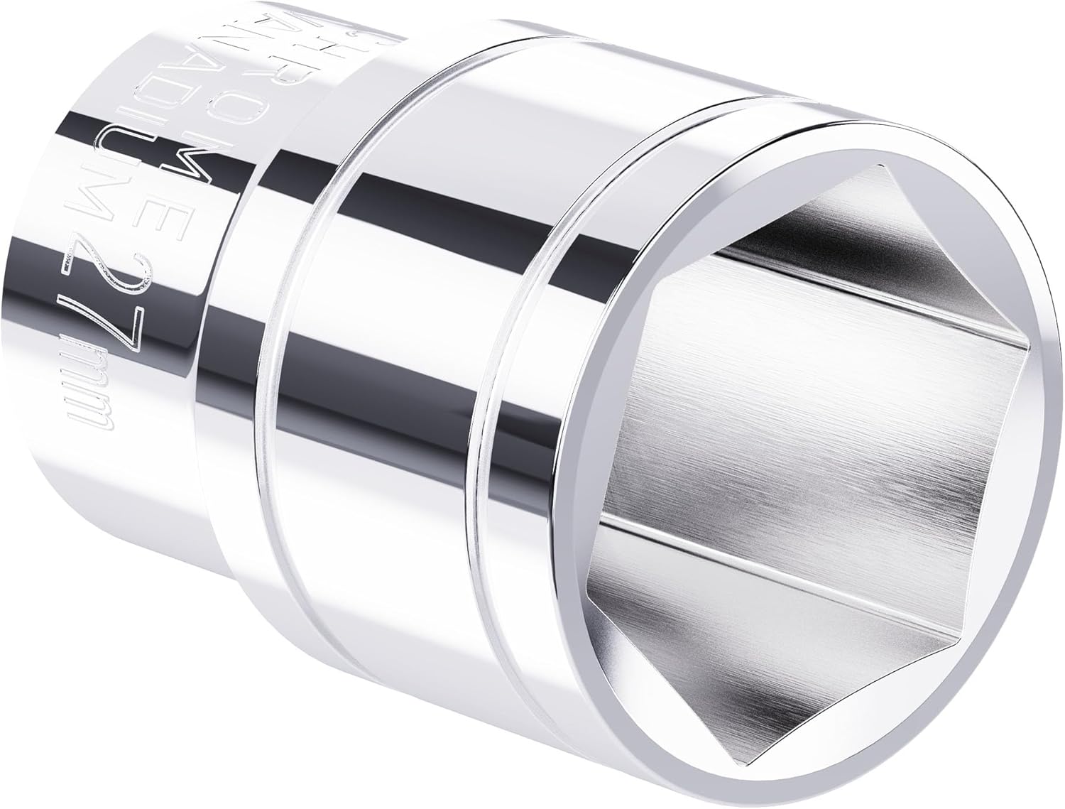 Amazon.com: FOCMKEAS 27mm Shallow Socket, 1/2 Inch Drive, 6-Point ...