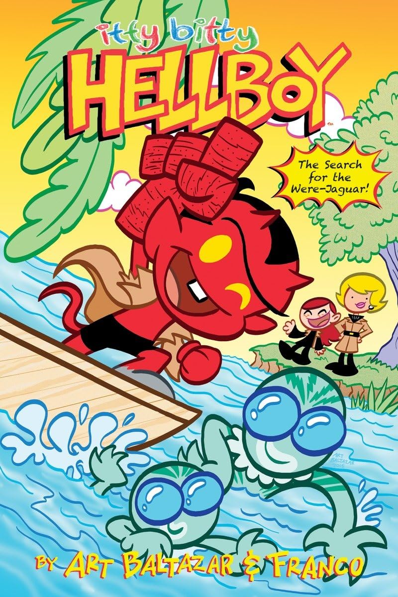 Amazon.com: Itty Bitty Hellboy: The Search for the Were-Jaguar! (Itty ...