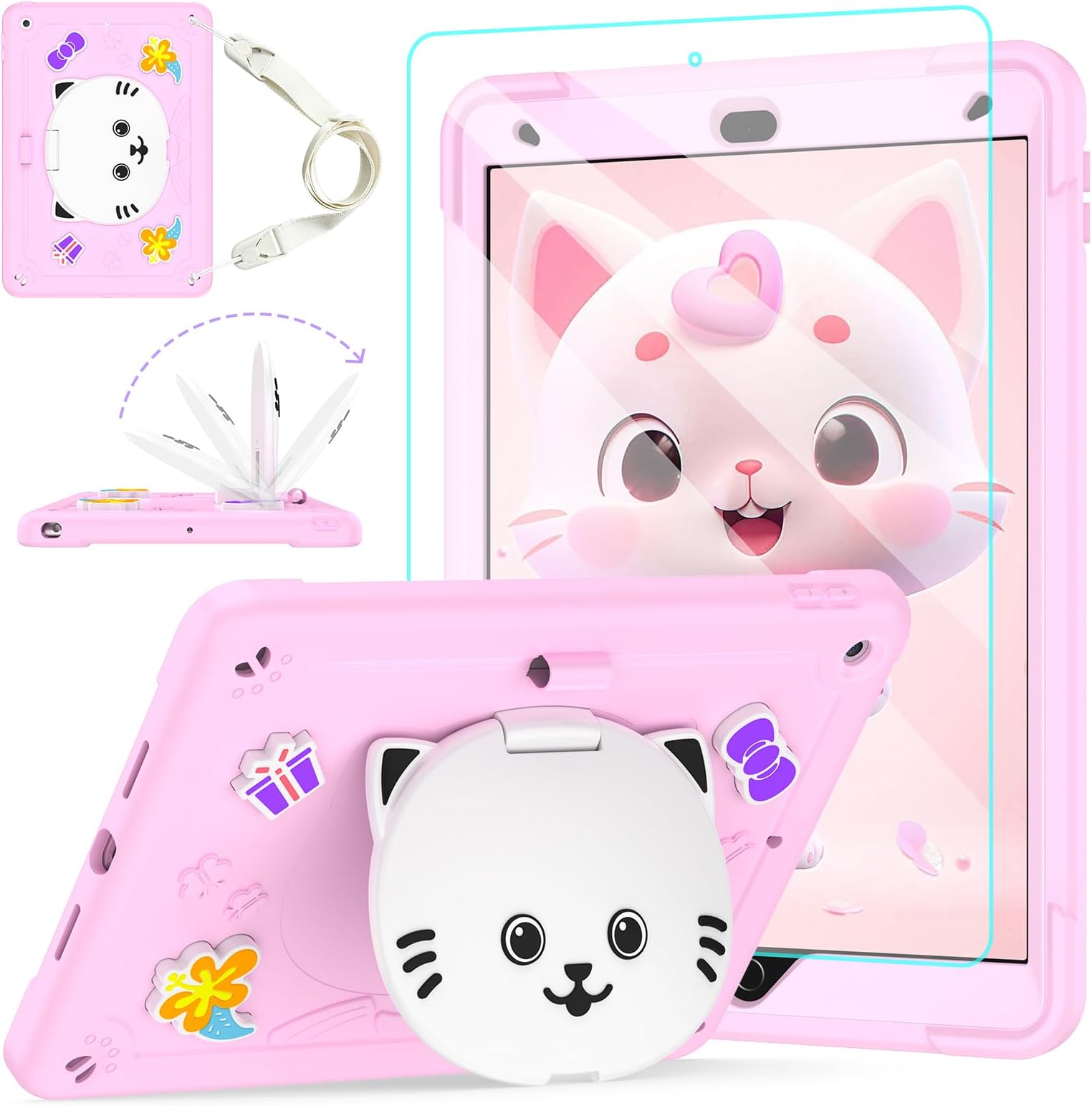 Amazon.com: Disney Frozen Kids Case for iPad - 9th Generation iPad Case ...