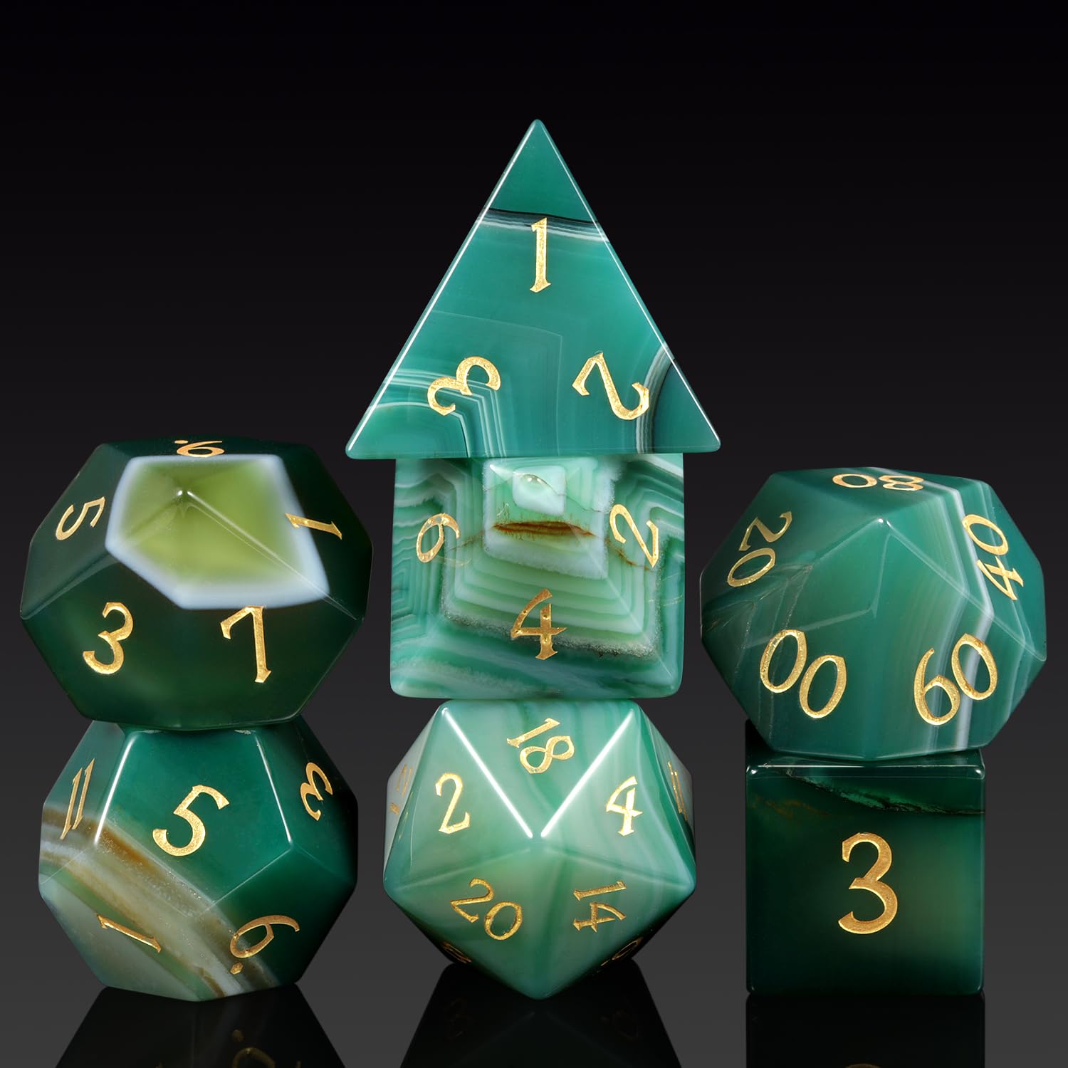 Amazon.com: DNDND Aagte Dungeons and Dragon Dice Set 7 PCS D&D Dice ...