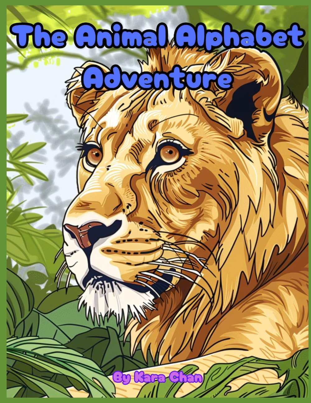 The Animal Alphabet Adventure: A realistic animal coloring book for ALL ...