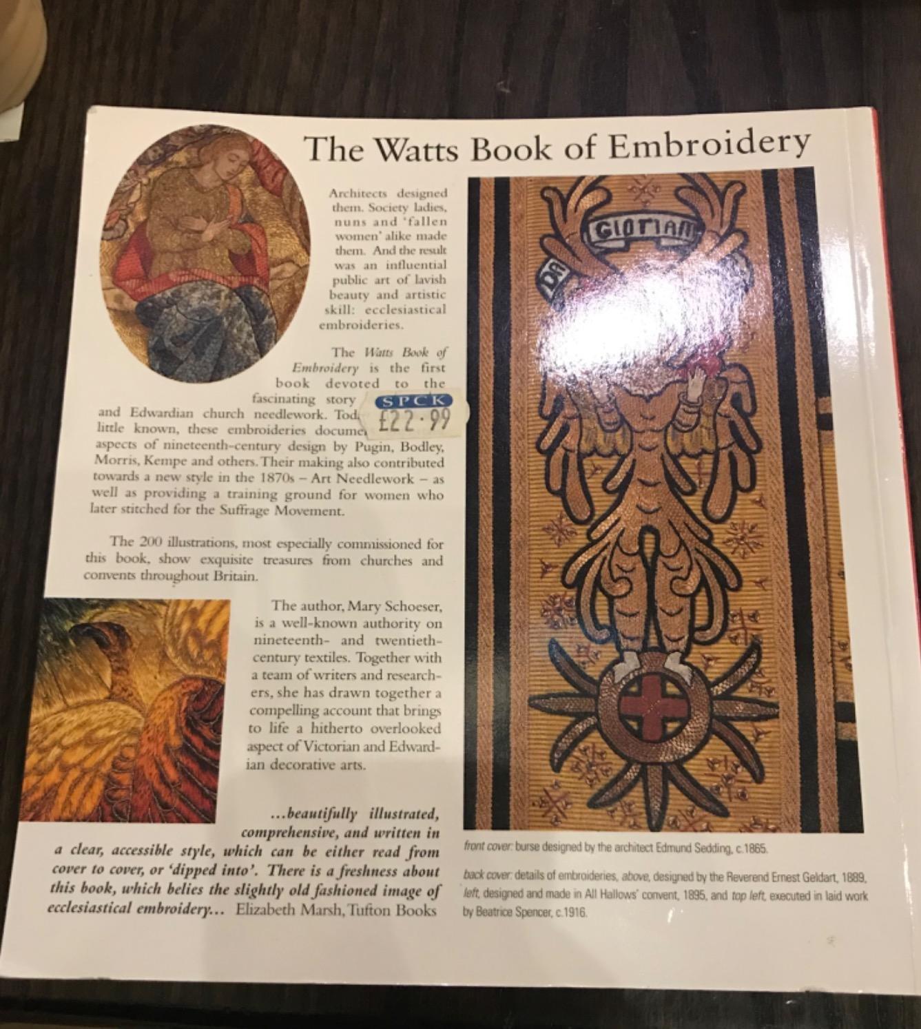 English Church Embroidery 1833-1953: The Watts Book of Embroidery ...