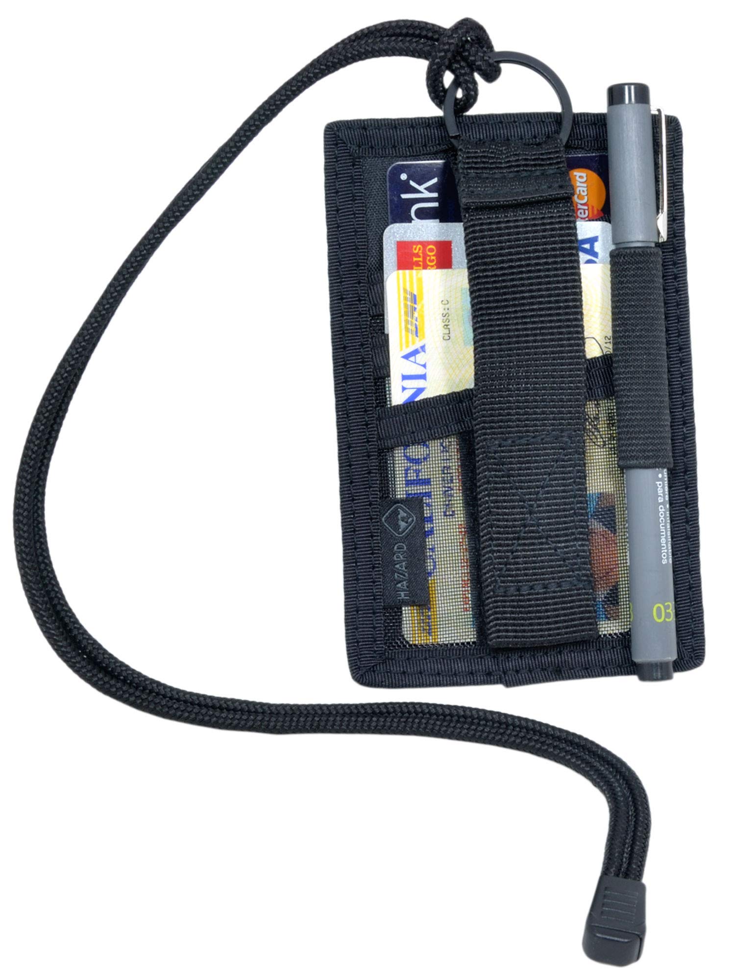 Hazard 4 Badger Velcro Patch Neck Lanyard with Key Ring and Credit Card ...