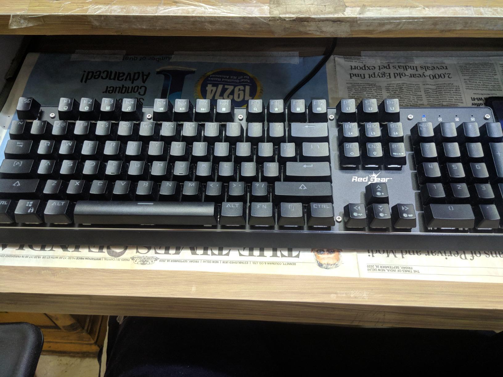 Amazon.in: Buy Redgear MK881 Invador Professional Mechanical Wired ...