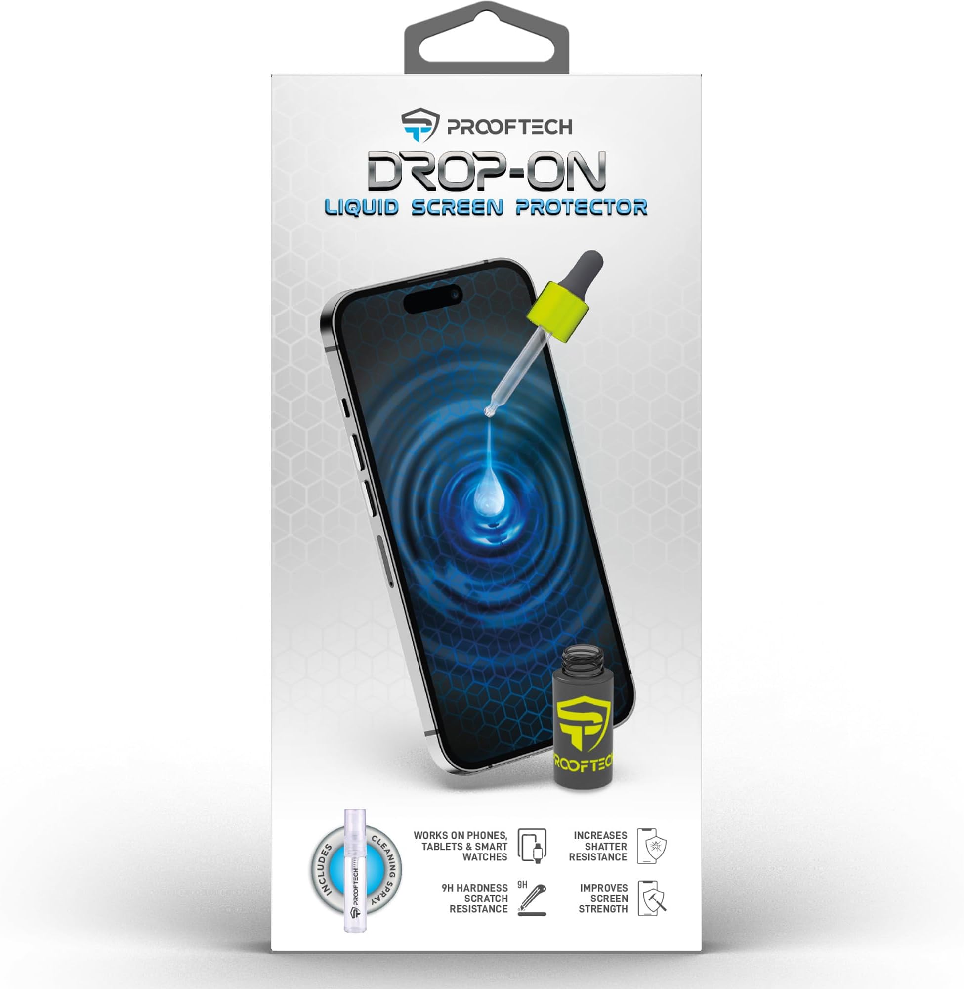 Amazon.com: DROP ON Liquid Glass Screen Protector for up to 10 Devices ...
