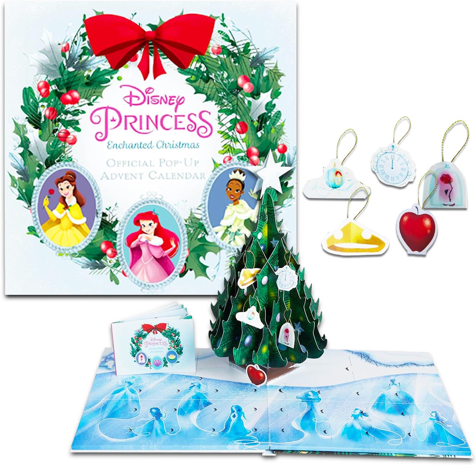 Amazon.com: Disney Princess Advent Calendar Countdown to Christmas - 25 ...