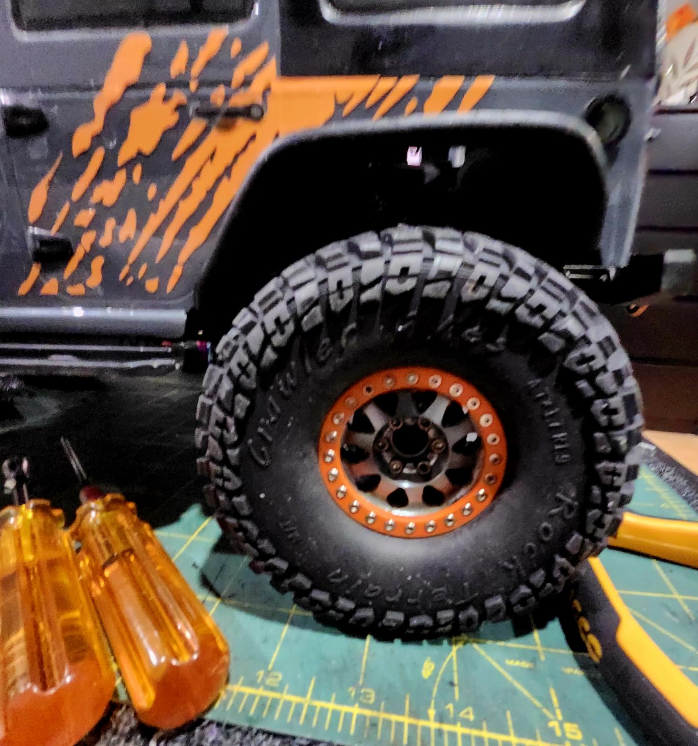 Amazon.com: SHALUOMAN 4PCS Soft Rubber Tires Tyre for RC 1:10 On Road ...