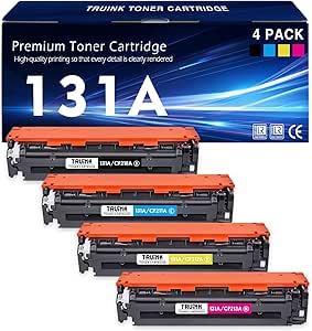 Amazon.com: 131A Toner Cartridge 4-Pack Replacement for HP 131A 131X ...