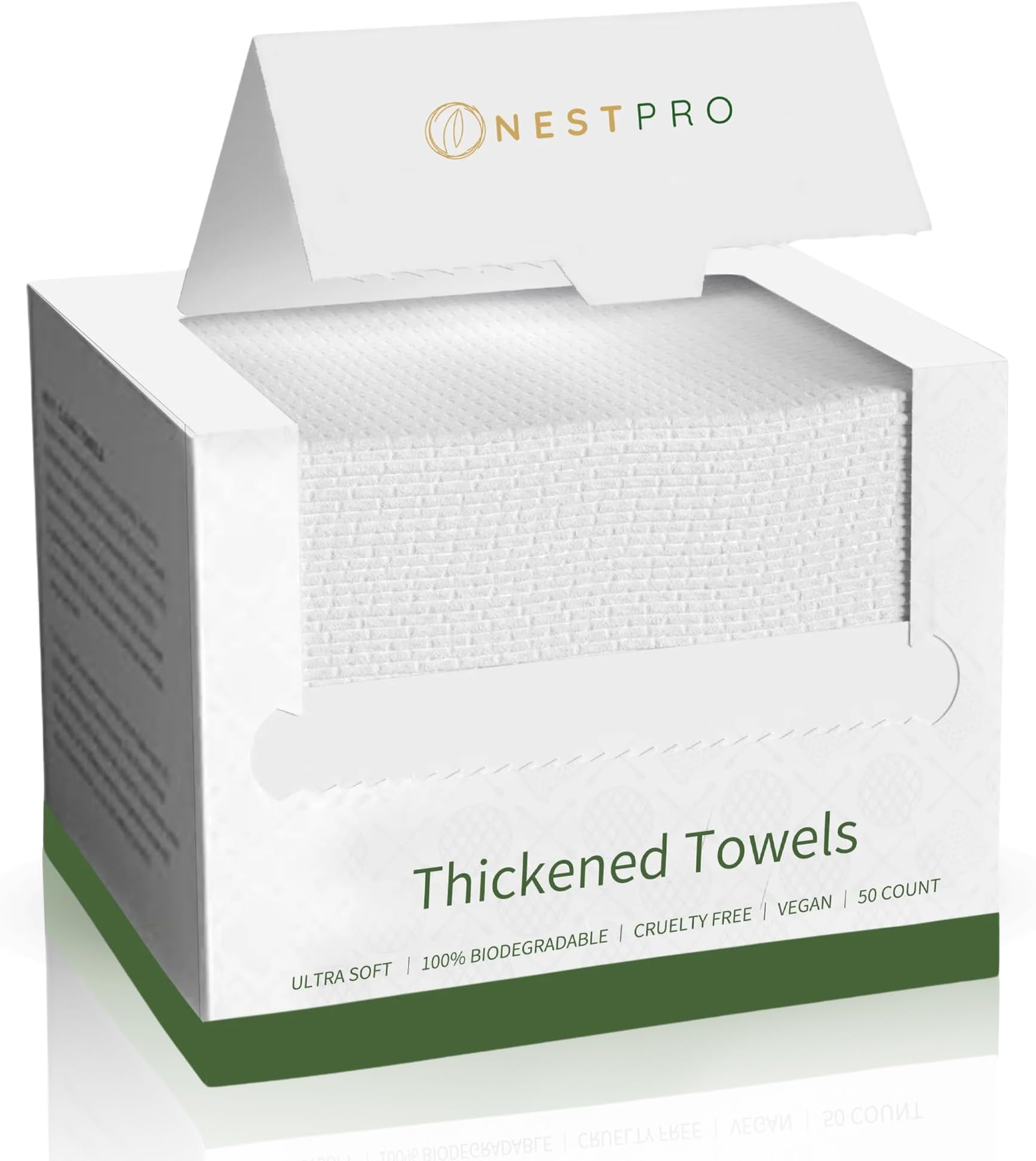 Amazon.com: NestPro Disposable Face Towels – 50-Count Makeup Remover ...