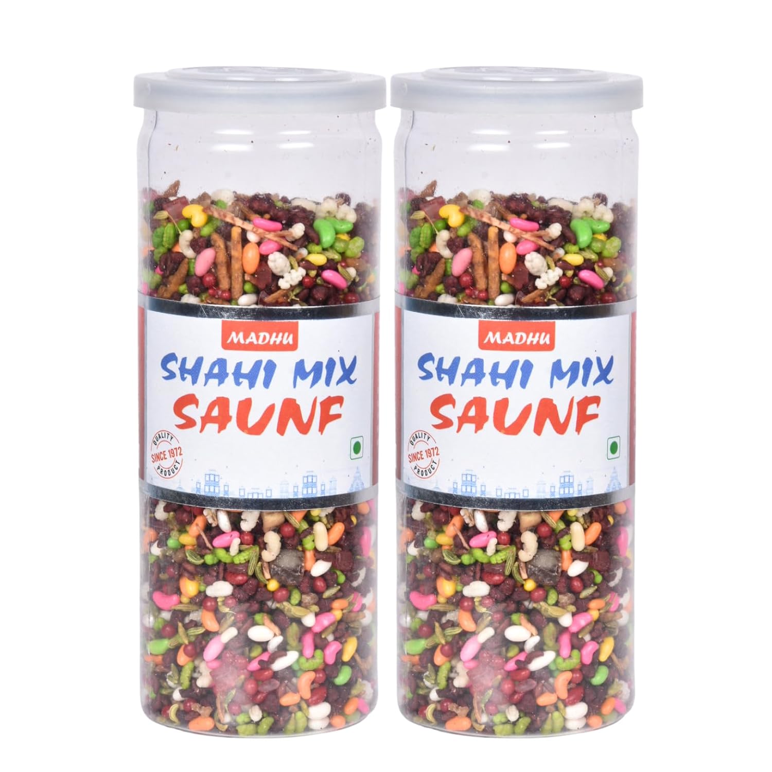 Madhu Premium Shahi Mix Saunf CAN | Combo of 2 | Mouthfreshner ...
