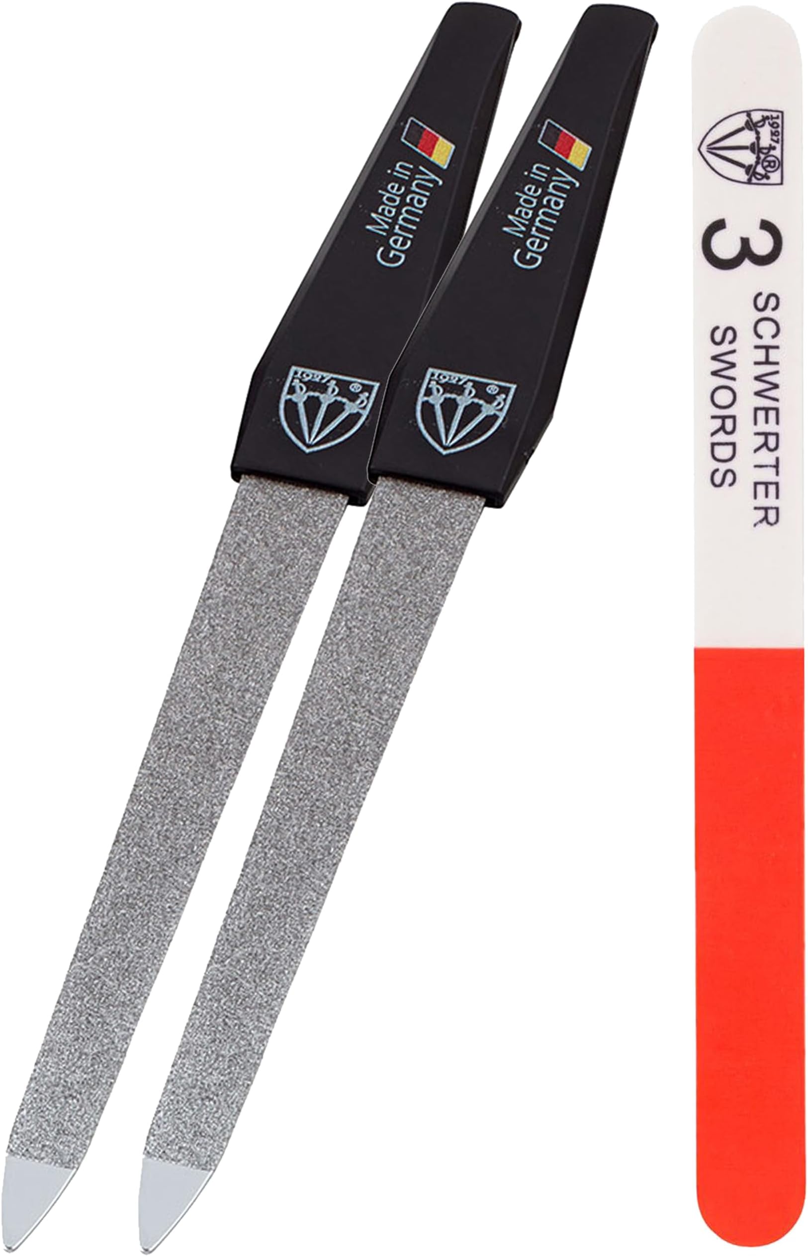 Amazon.com : 3 Swords Germany - Sapphire Metal Nail File Set 2 Pieces ...