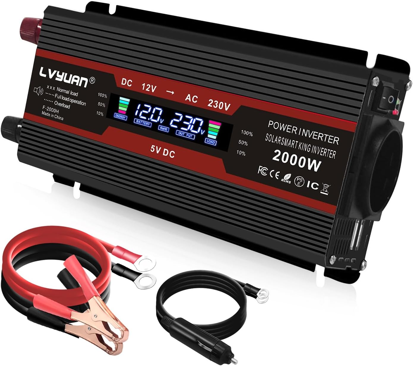 Yinleader inverter 12v 220v Onda sinusoidale modificata Convertitore ...