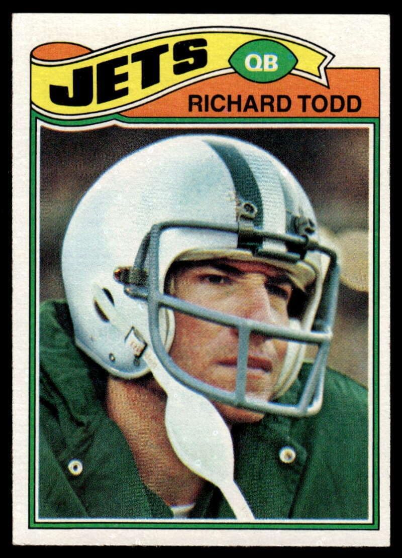 Amazon.com: Football 1977 Topps #118 Richard Todd RC NY Jets ...
