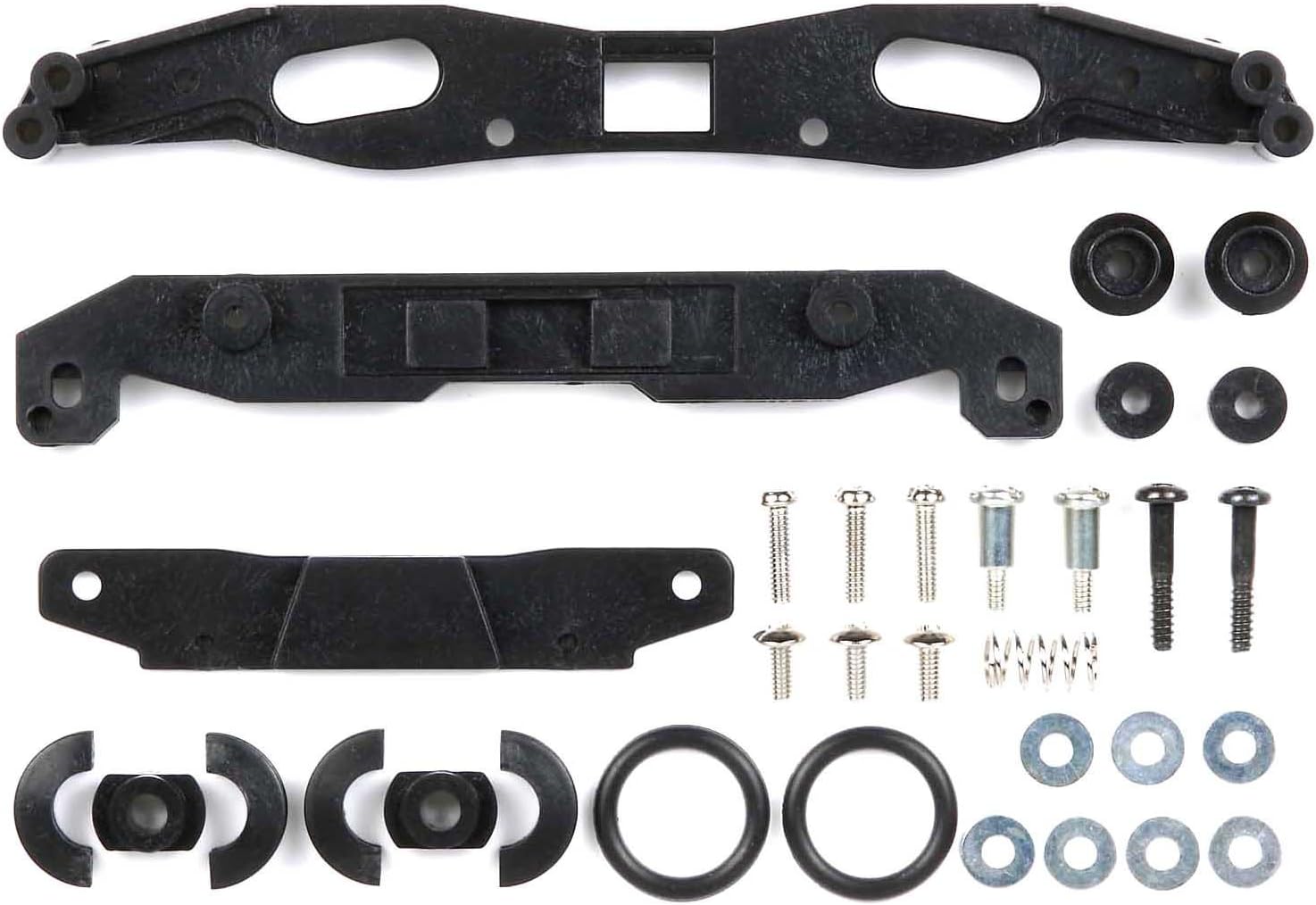 Amazon.com: Tamiya JR Wide Roller Stay Set 15377 : Toys & Games