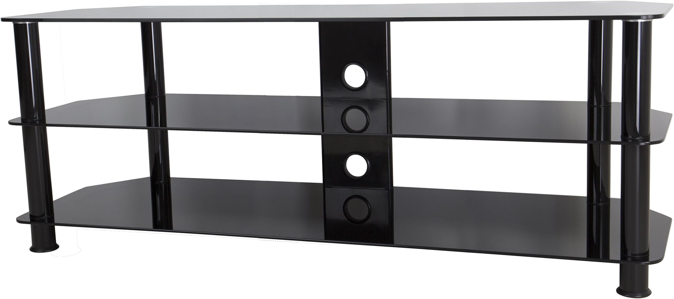 Amazon.com: AVF Steel Glass TV Stand with Cable Management for up to 50 ...