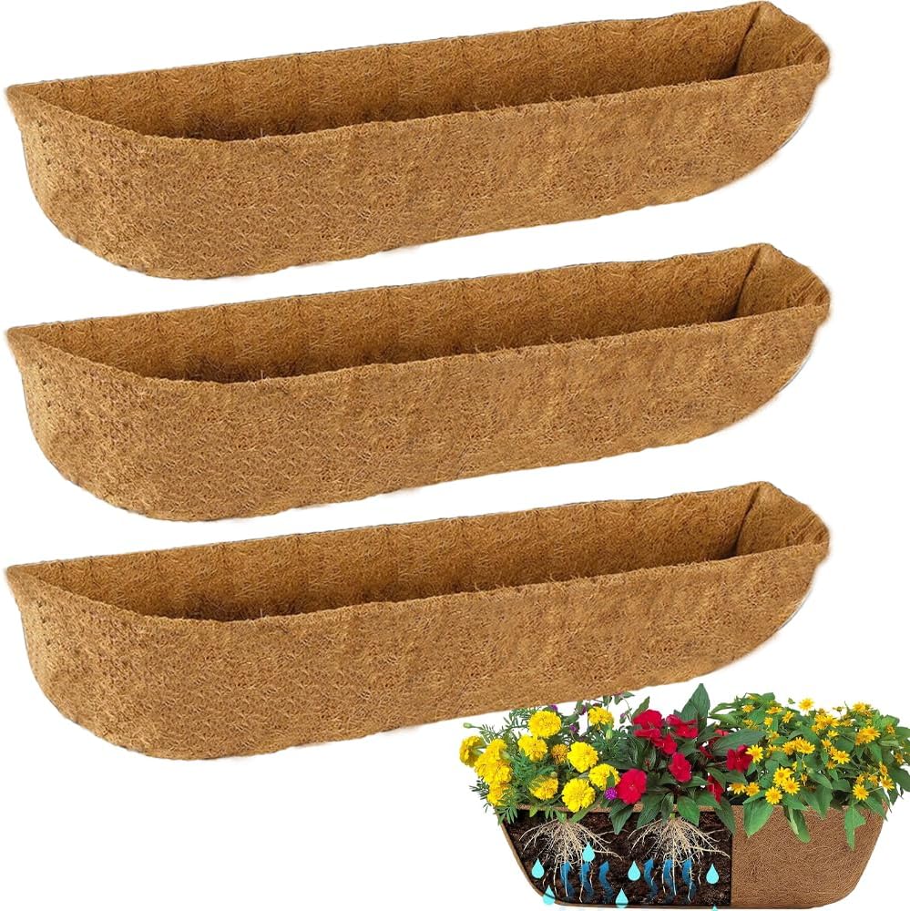 Amazon.com: JOEN 30 Inch Rectangle Shape Thickness Window Box Liners ...