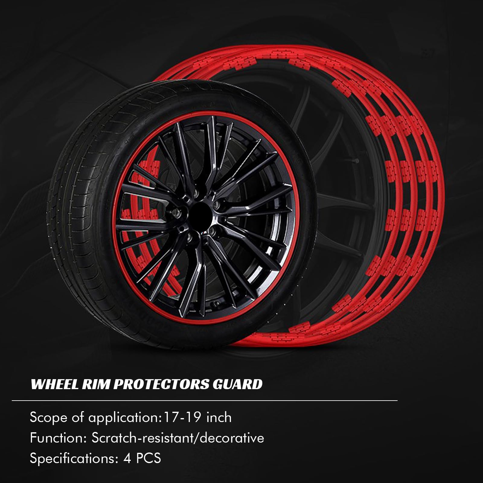 DISUTOGO Wheel Rim Protector,Car Wheel Edge Rim Protection,Fit for Cars ...