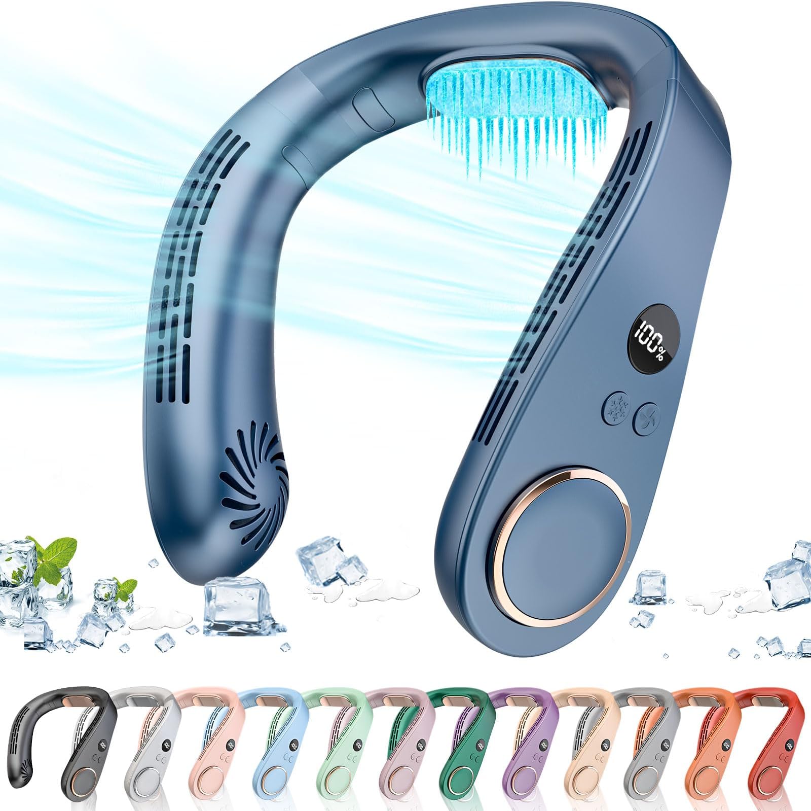 Amazon.com: Neck Fan Air Conditioner,Personal Cooling Device,Neck Air ...