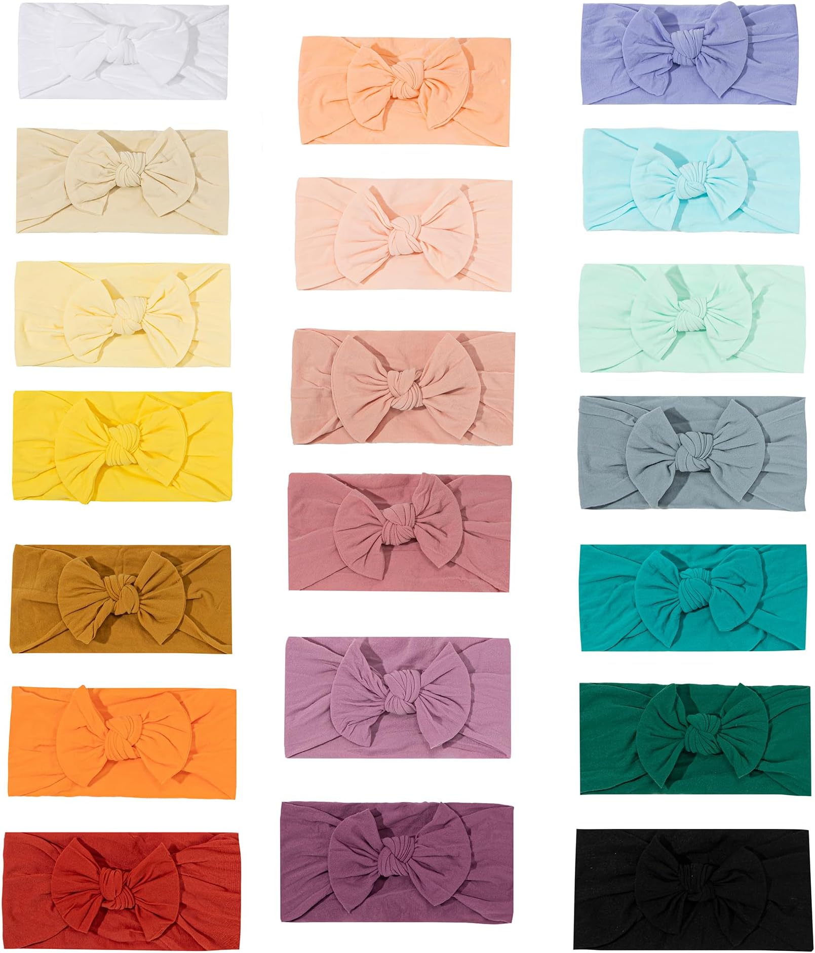 Amazon.com: Baby Bling Bows - Newborn to Little Baby Girl Bows, 3PK ...