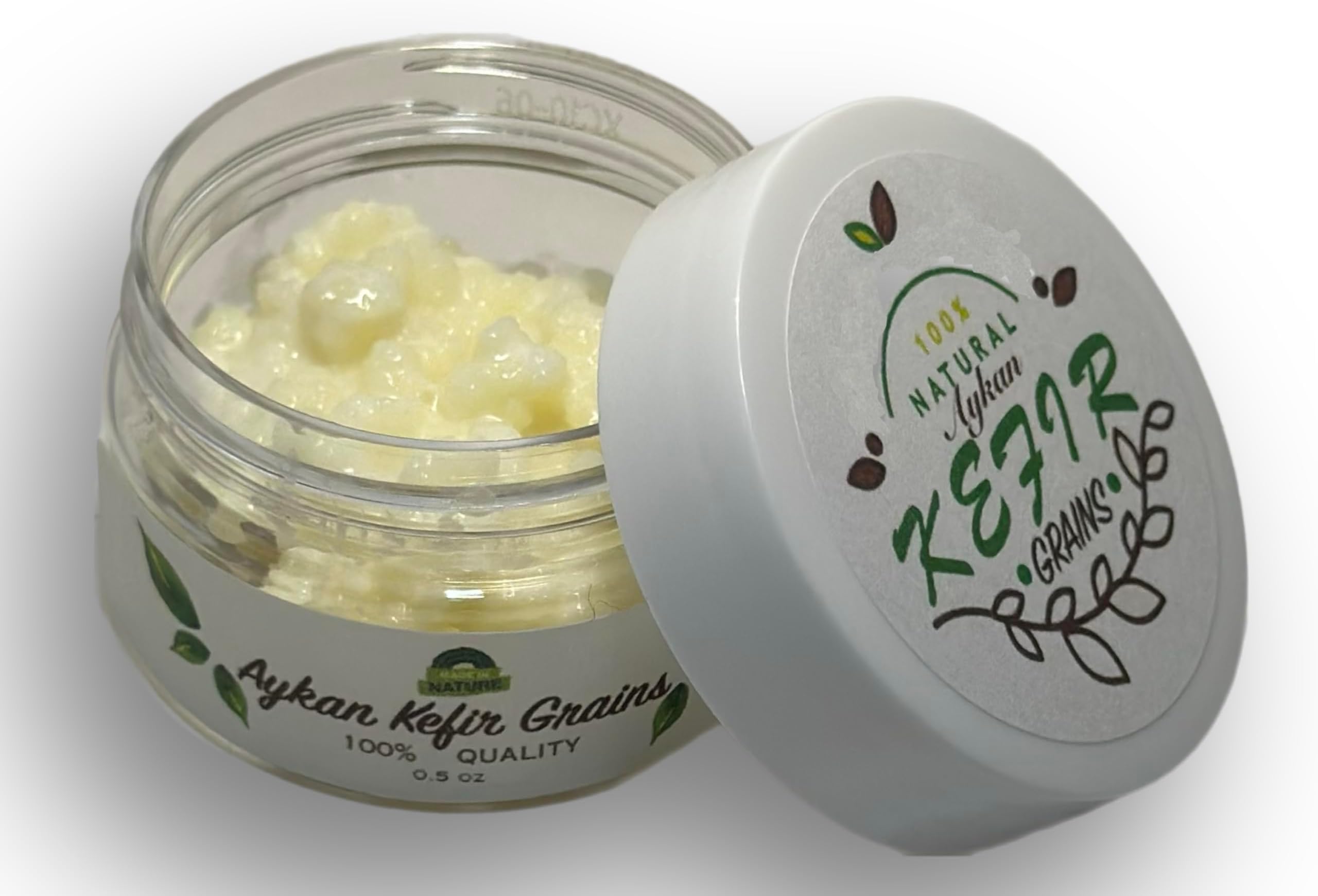 Amazon.com : Fusion Teas 1 TBSP Organic Milk Kefir Grains and ebook ...