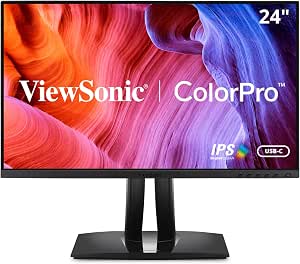 Amazon.com: ViewSonic VP2456 24 Inch 1080p IPS Monitor with Ultra-Thin ...