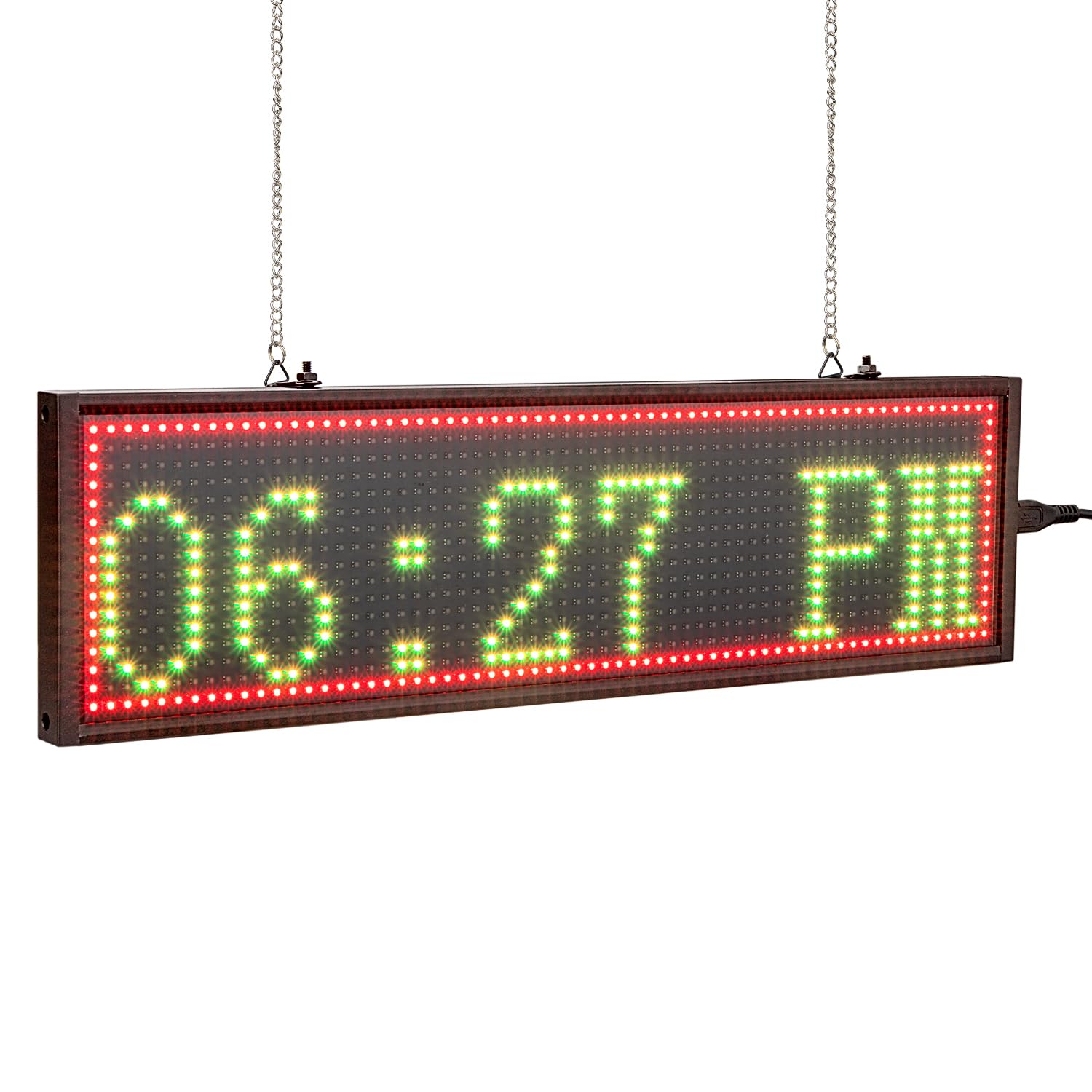 Leadleds P5 7 Color LED Display Board, 16X64 Pixels, Programmable ...