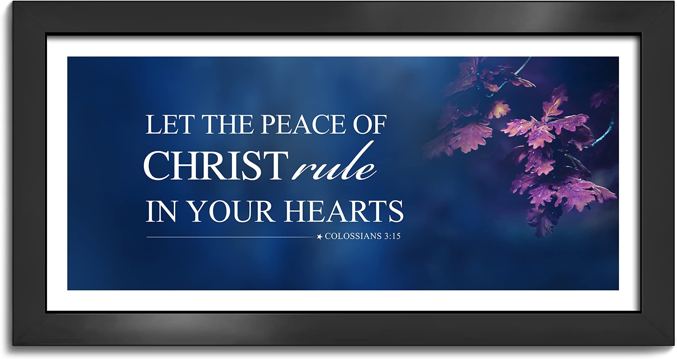 Elben Creatives Bible Verses Frame: As for me and my house, we will ...