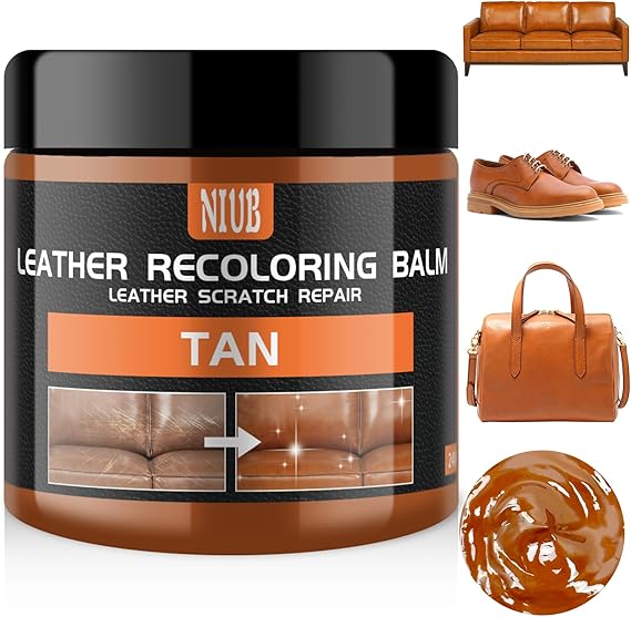NIUB Leather Recoloring Balm Leather Color Restorer Scratch Repair ...