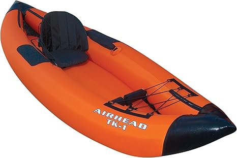 Amazon.com : AIRHEAD MONTANA Kayak, 1 person : Open Water Inflatable ...
