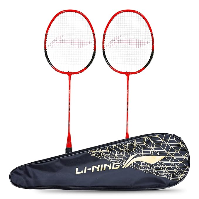 Buy Li-Ning XP - 90 - IV Aluminium Strung Badminton Racket with Full ...