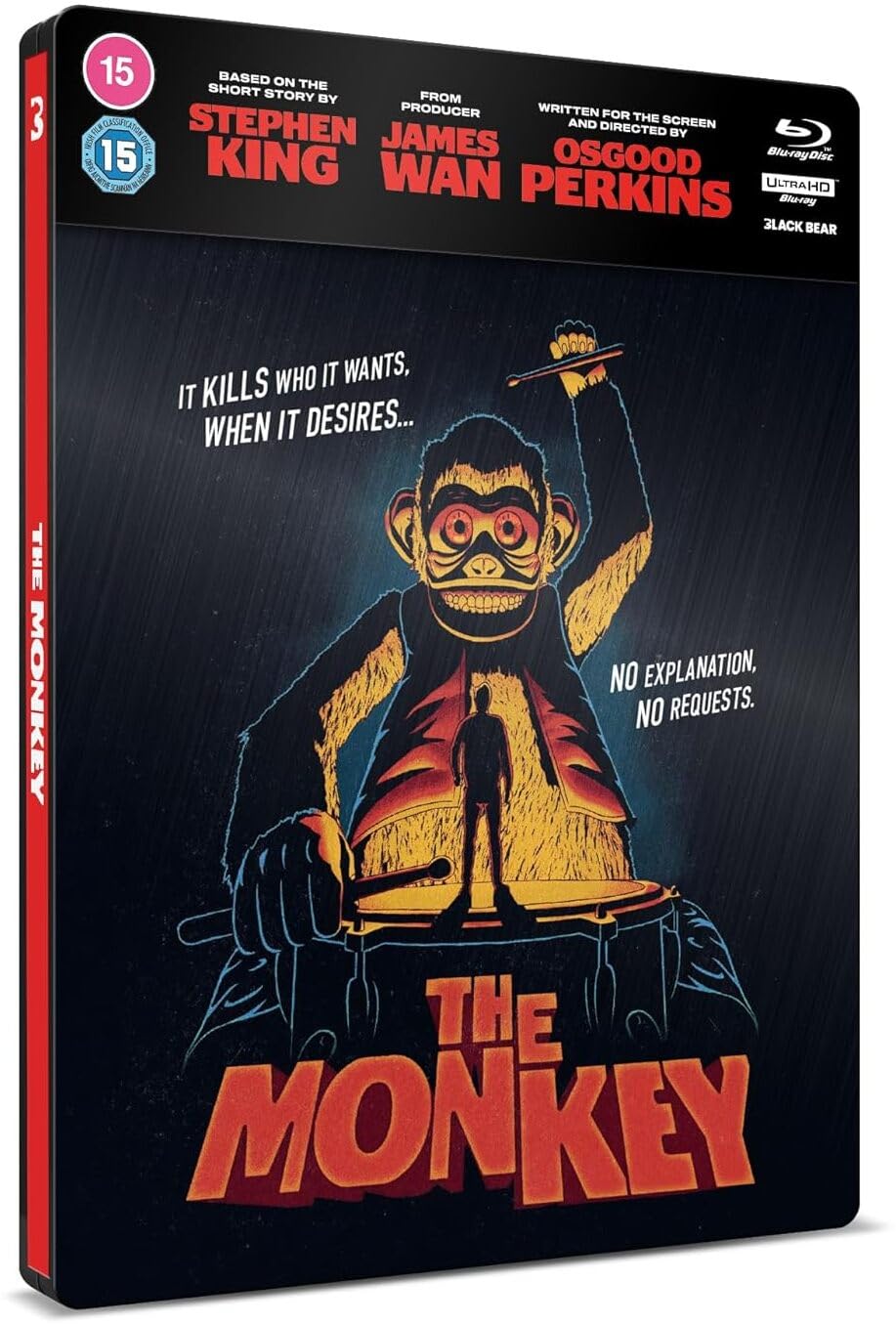 Amazon.com: The Monkey (Steelbook) : Theo James, Tatiana Maslany ...