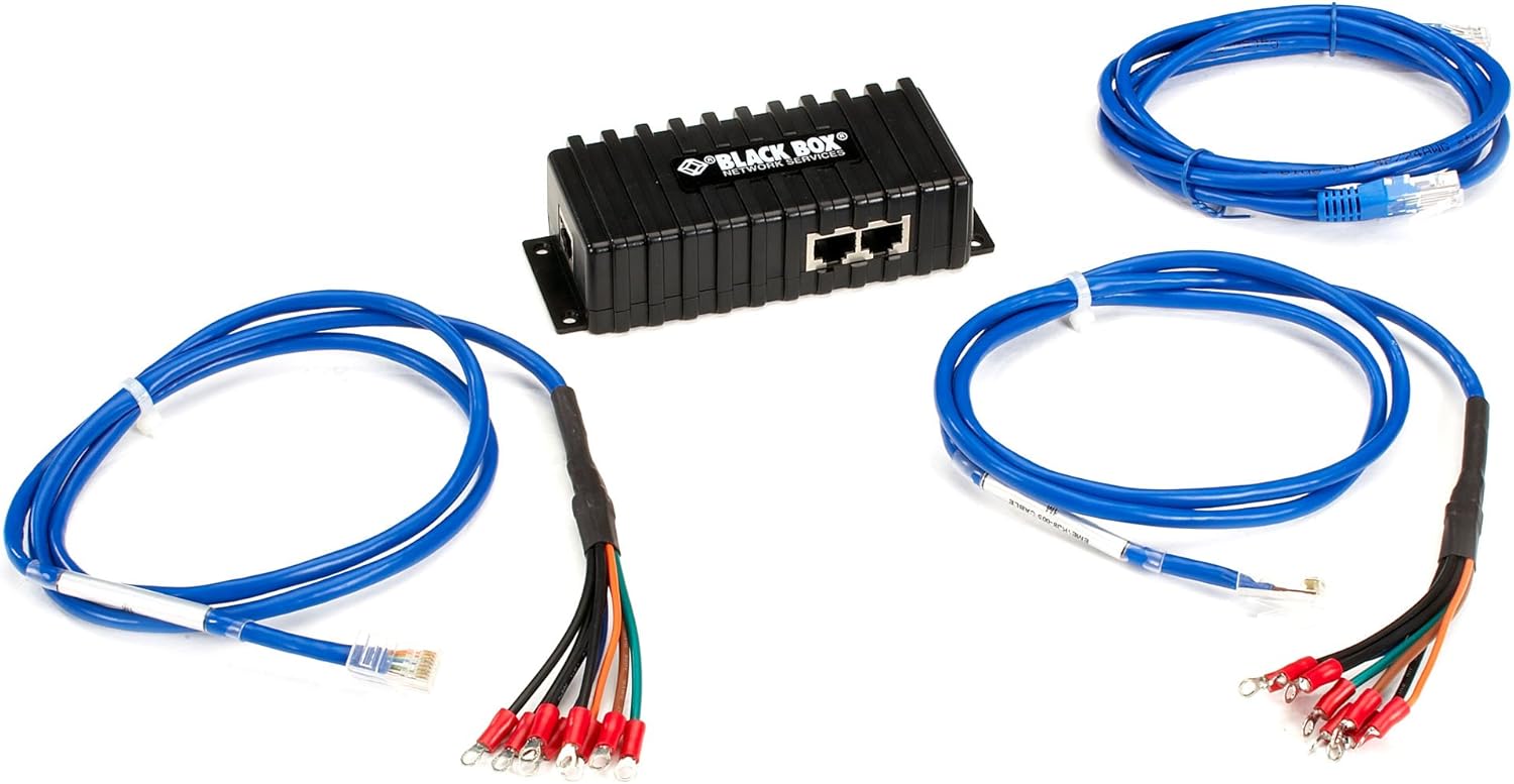 Amazon.com: Black Box Environmental Monitoring System D I/O Snsr 2 RJ45 ...