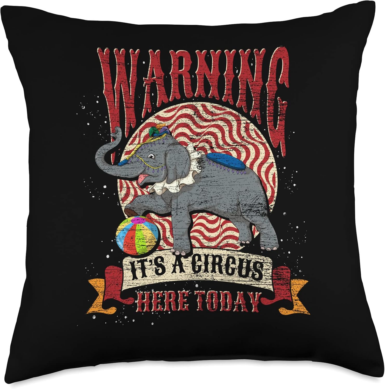 Amazon.com: Circus Birthday Party Gift Idea Carnival Warning Today ...