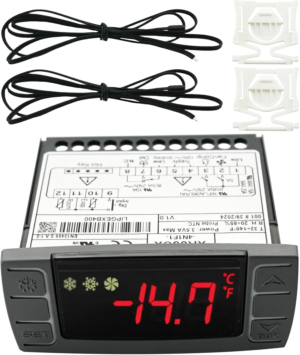 Amazon.com: for Dixell XR06CX-4N1F1 Temperature Controller Fits for ...