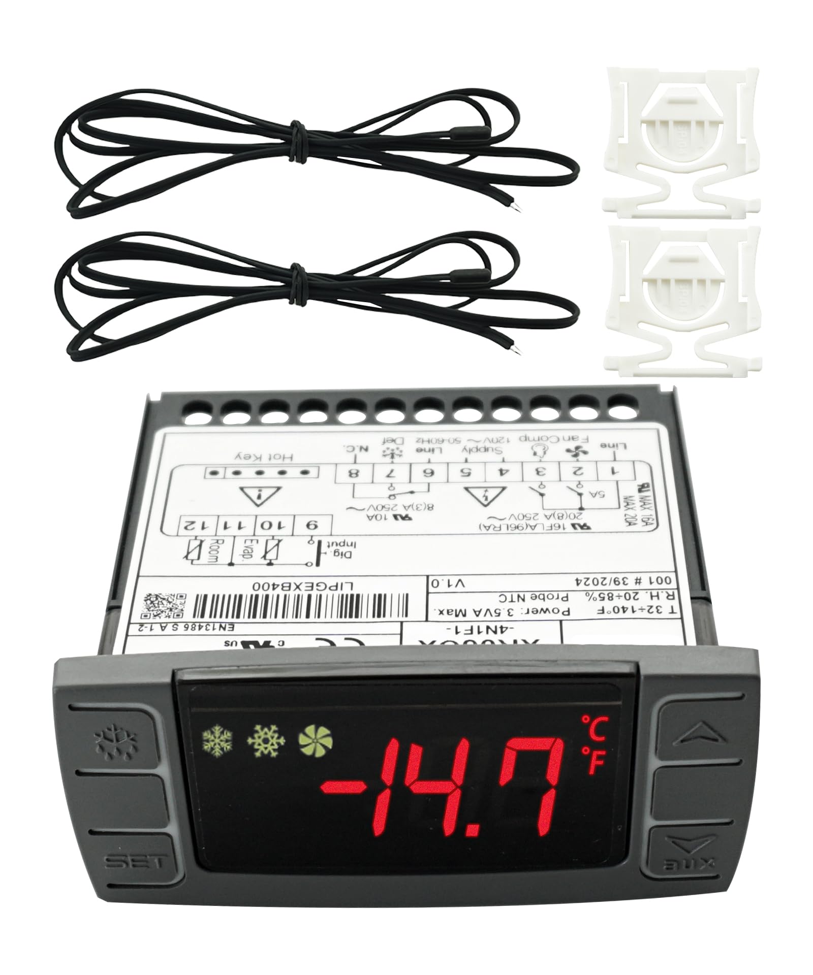 Amazon.com: for Dixell XR06CX-4N1F1 Temperature Controller Fits for ...