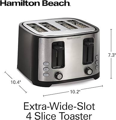 Cuisinart 4 Slice Countdown Metal Toaster (CPT-435C) : Amazon.ca: Home