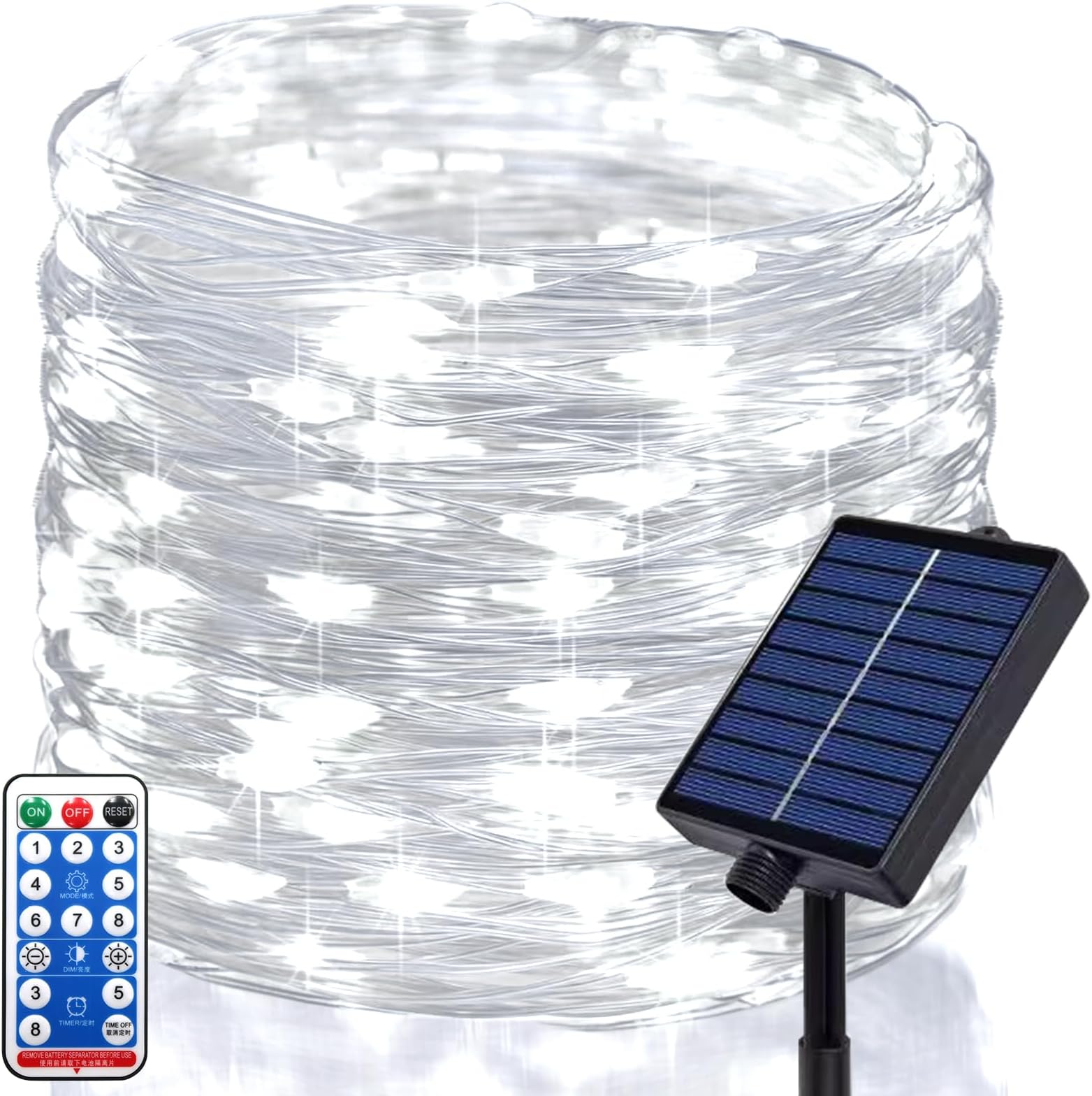 Led Draht Lichterkette Solar Aussen