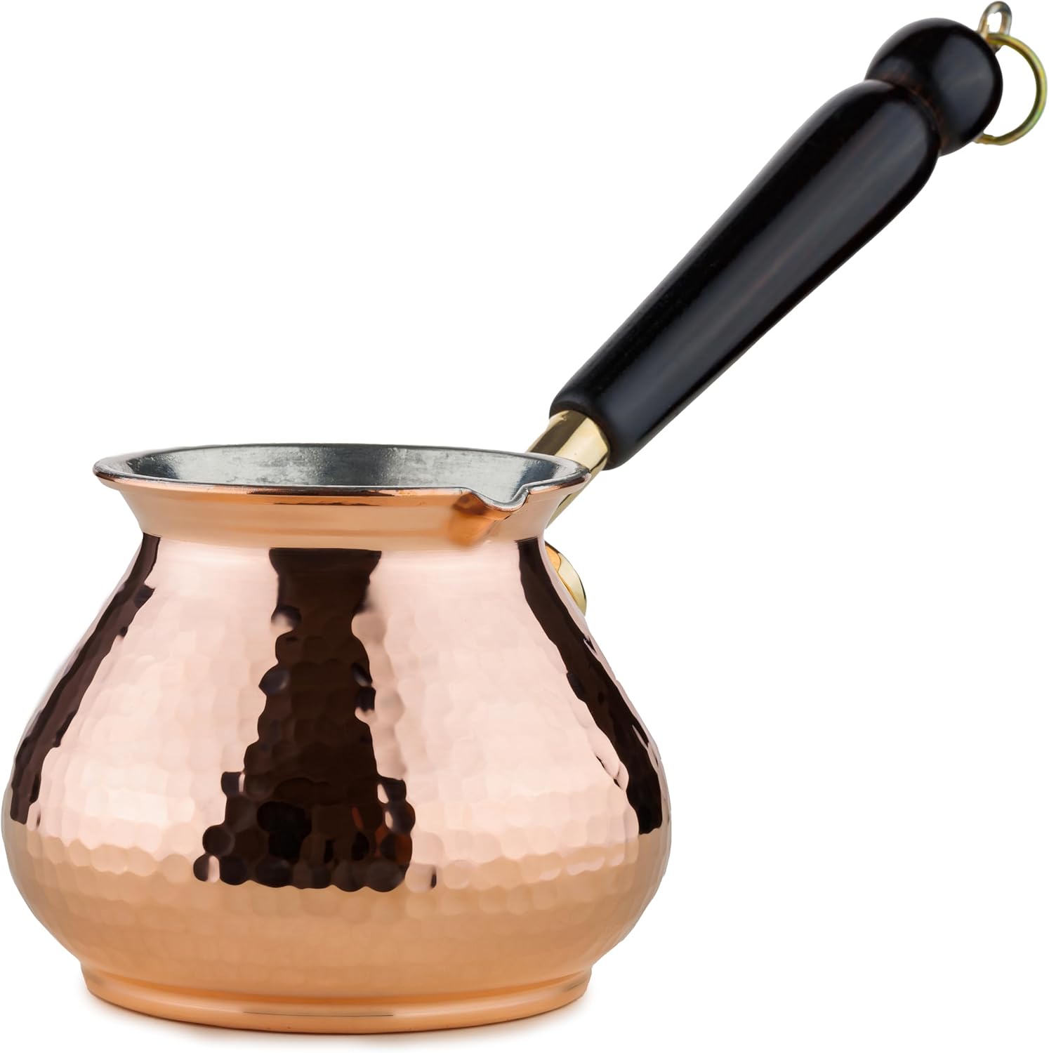 Amazon.com | DEMMEX 33 fl Oz XXLarge Solid Hammered Copper Turkish ...