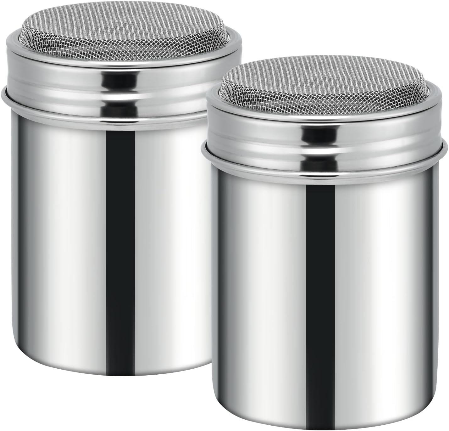 Amazon.com: Stainless Steel Sugar Shaker Duster, Chocolate Shaker ...