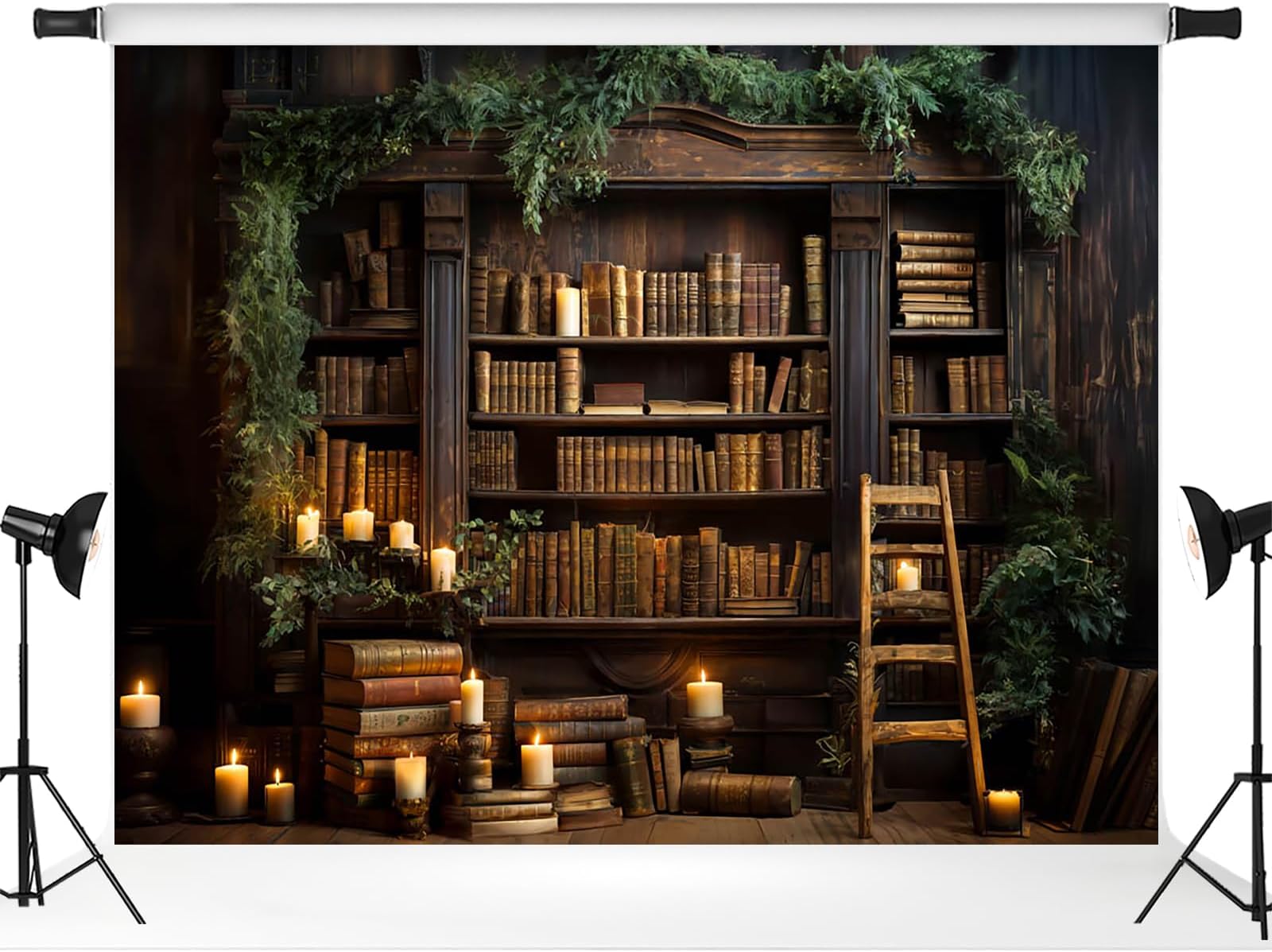 Amazon.com : Kate 7x5ft Vintage School Library Backdrop for Photography ...