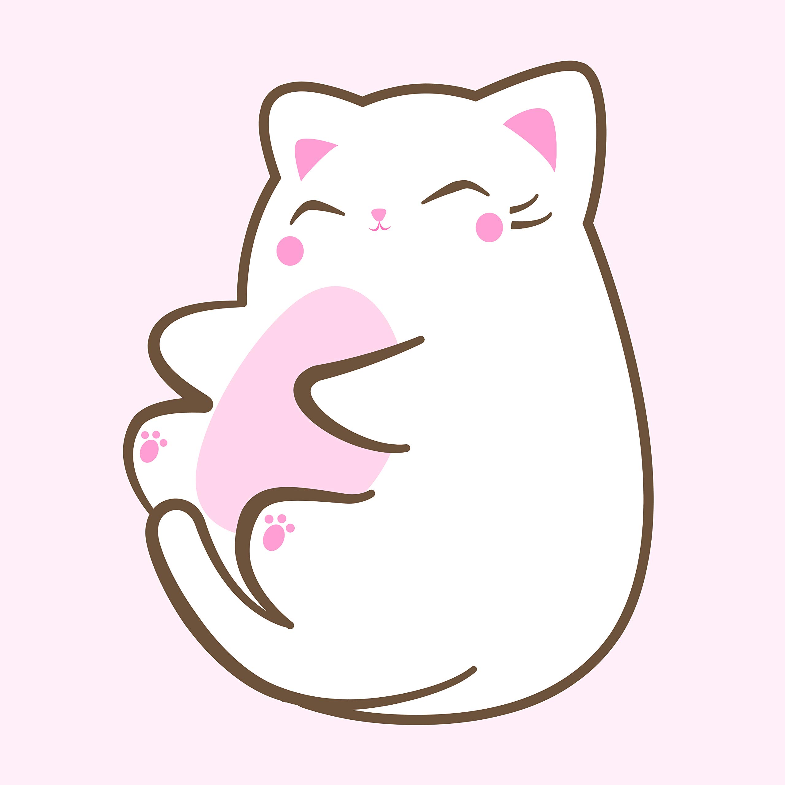 Kawaii Fat Kitty