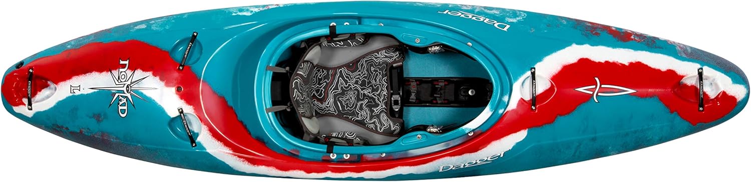 Amazon.com : Dagger Nomad 9.0 Large | Sit Inside Whitewater Kayak ...