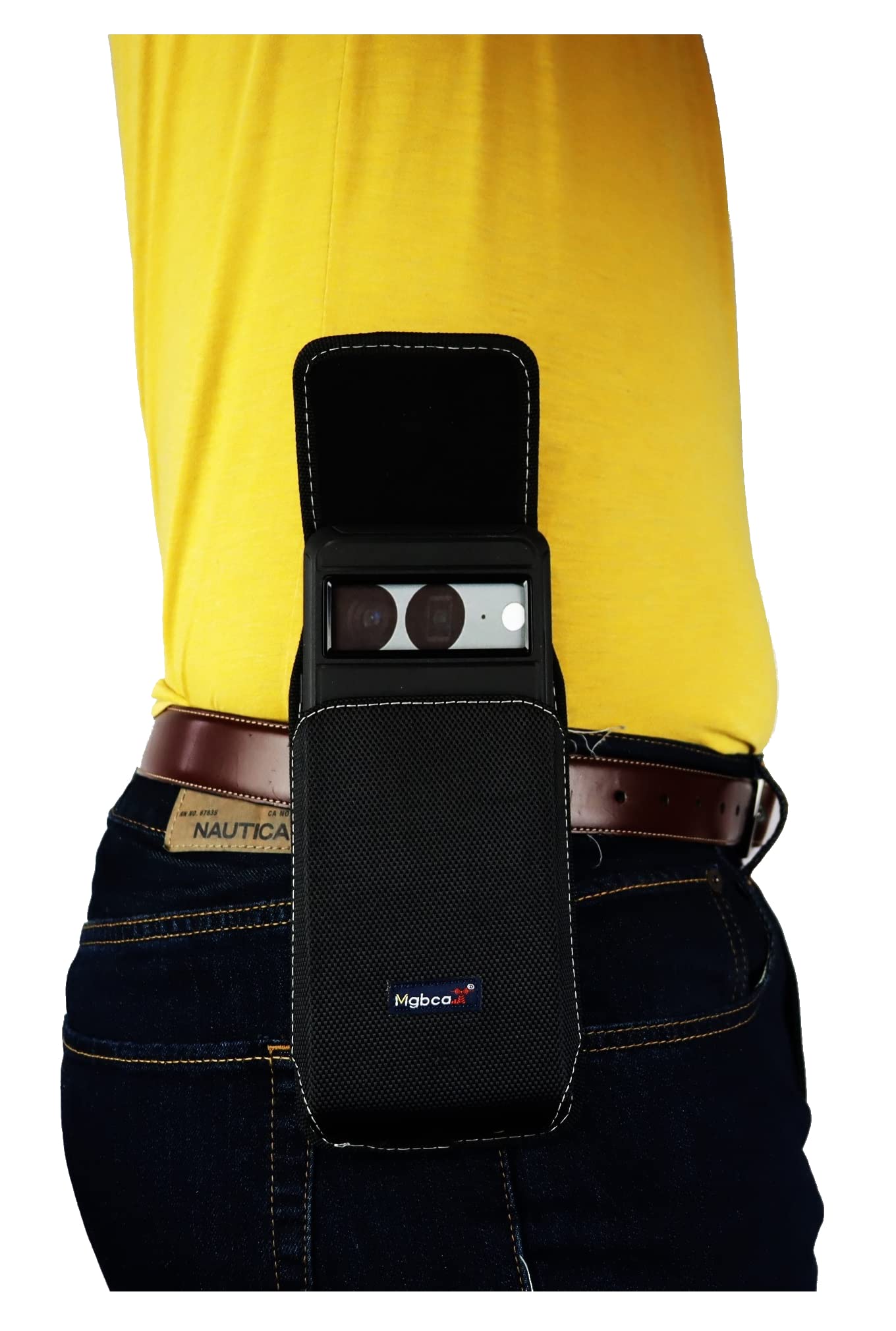 Amazon.com: Mgbca Nylon Cell Phone Holster Pouch for Google Pixel 9 Pro ...